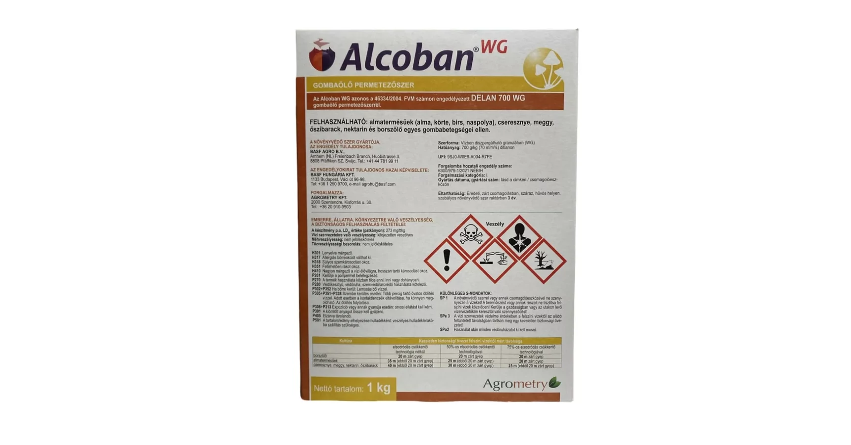 Alcoban Wg 1 kg - Növényvédő szerek Gombaölők - kovacsgazdabolt.hu